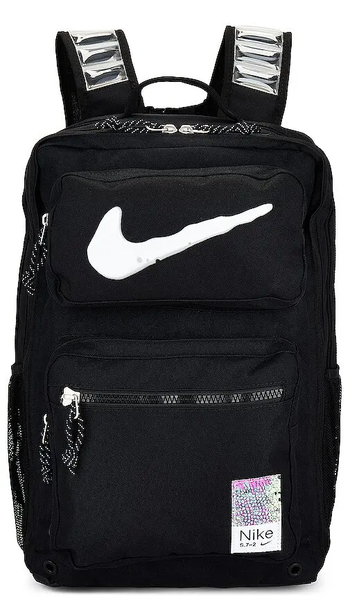 Nike Graphic Training Backpack 27l In Black - Black Black & White